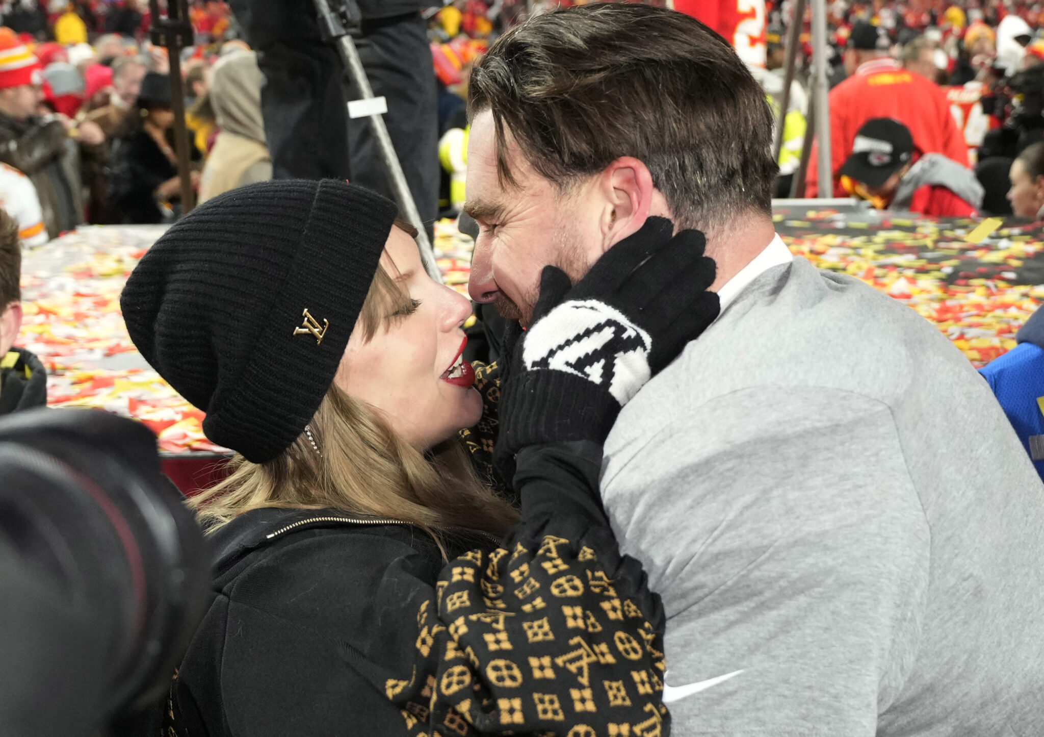 Taylor Swift Reveals Engagement to Travis Kelce, Shows Off Diamond Ring